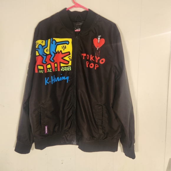 keith haring | Jackets & Coats | Keith Haring X Members Only Tokyo Pop ...